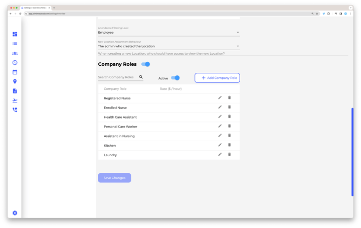 Roster by Role Configuration