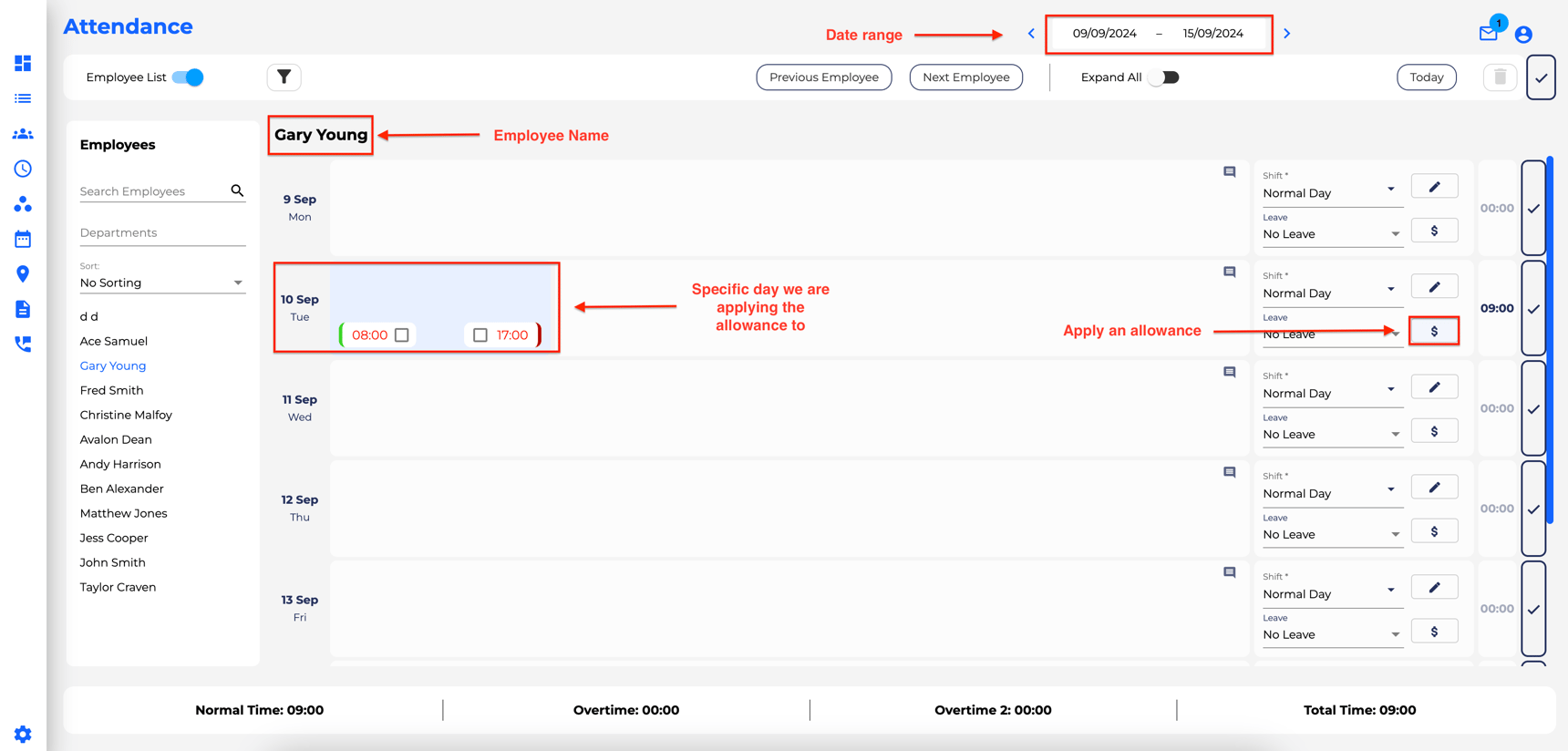 How To Apply Manual Allowances