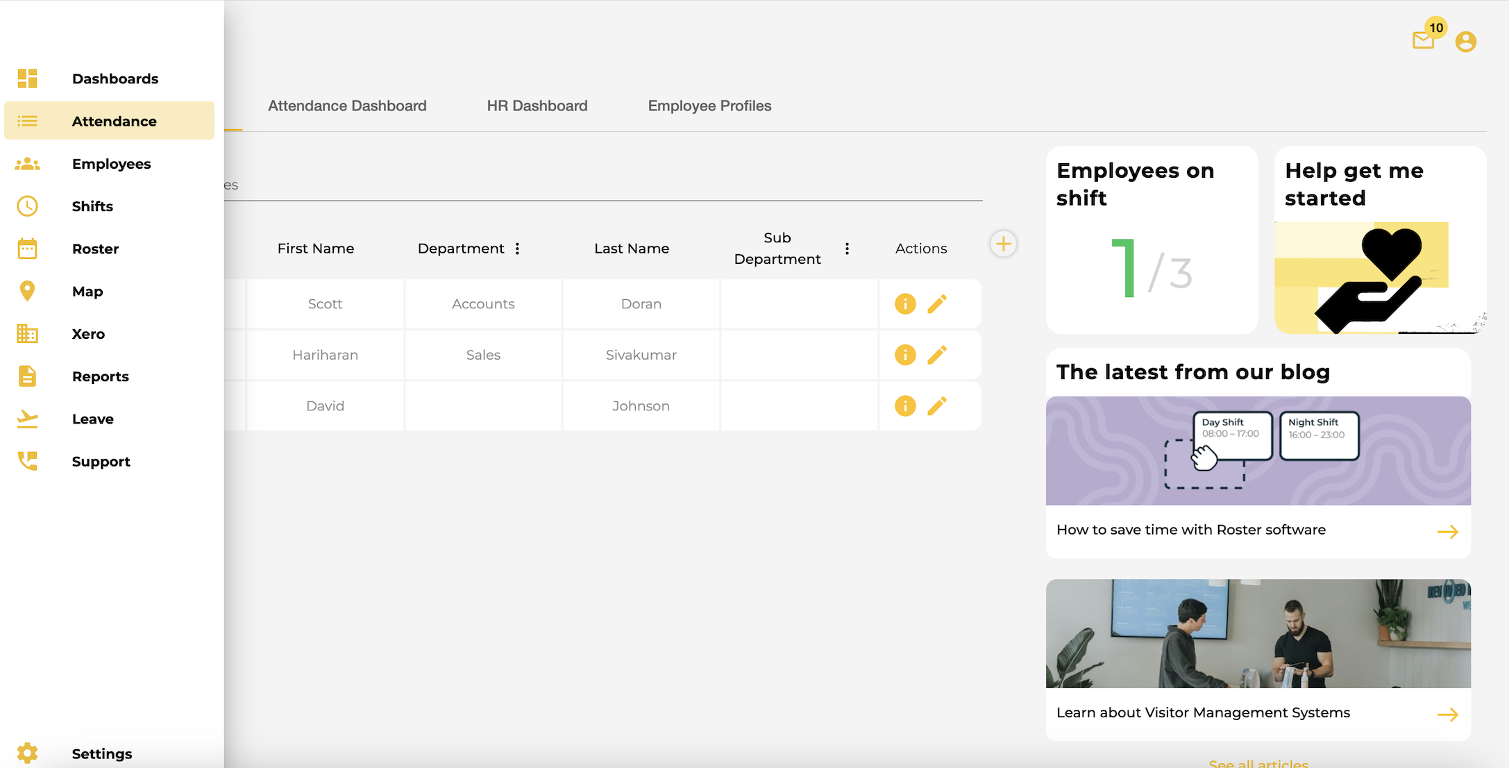 Fix Attendance Flags