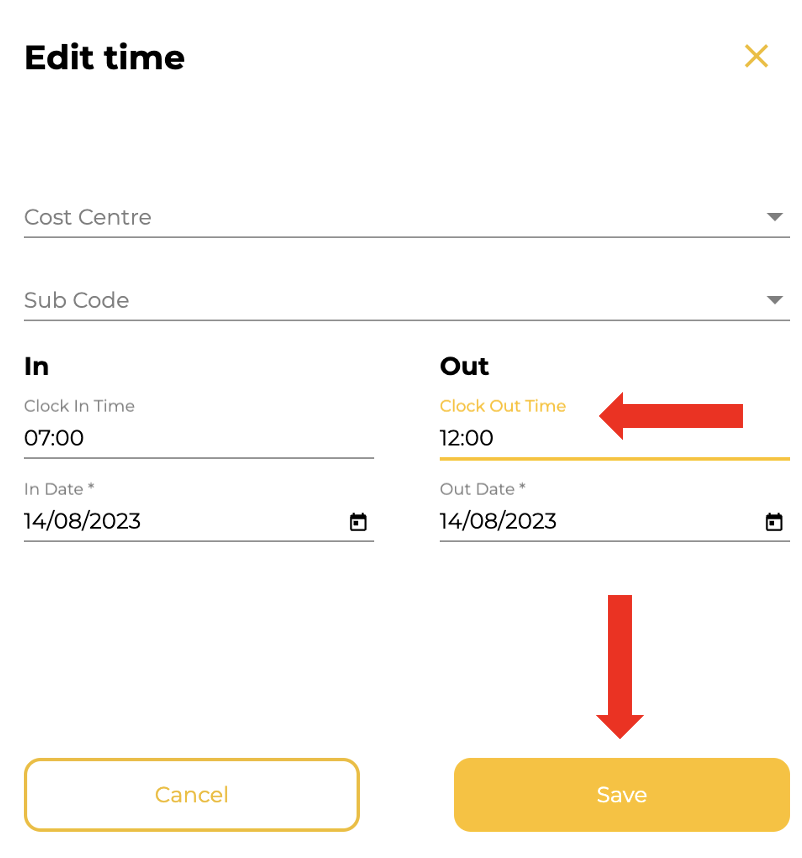 Fix Attendance Flags